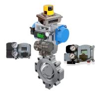 China The Carbon Steel Control Valve Uses Masoneilan SVI2-21123111 Valve Positioner And Fisher846 Electrical Converters for sale
