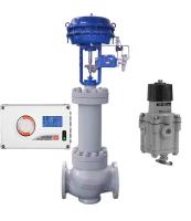 China China Control Valve Factory uses Flowserve Logix 520MD/521MD/522MD valve positioner and Masoneilan78-40 regulator for sale