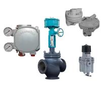 China Chinese DN150 Control Valve And Masoneilan SVI1000 Locator BR200 BR400 Pneumatic Amplifier 78-40 Pressure Reducing Valve for sale