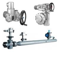 China Pressure/Flow Control Skid with Auma electric actuator SA/SQ and multi-rotation gearbox GK/GST/GHT for sale