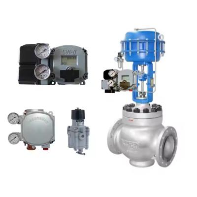China Chinese Pneumatic Control Valve With Masoneilan SVI 2 Positioner And Masoneilan 78-40 Regulator Stock Supplier Valve Positioner for sale