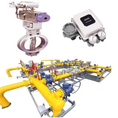 China Pressure/Flow Control Skid KOSO 600B/600S /610S Control valve 6300RA/5200TA pneumatic head EPA800 valve positioner set for sale