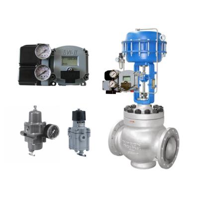 China Hot Selling Pneumatic Control Valve With Masoneilan SVI2-21113121 Positioner And Pressure Regulating Valve for sale