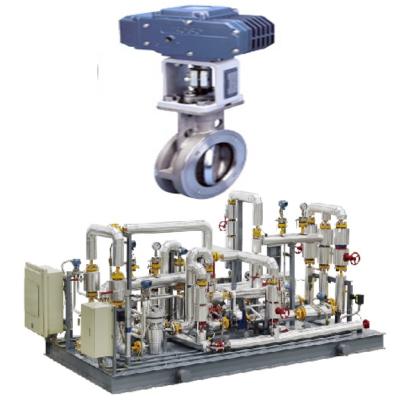 China Pressure / Flow Control Skid Clothes And KOSO Valve With 3620R/3500R/3500L/3600R/3600L/3620R/3620L Solid State Electronic Actuators Complete Set for sale