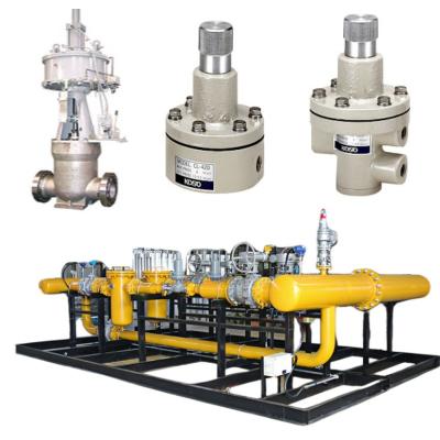 China Pressure / Flow Control Skid And KOSO Valves CL-420/CL-523 Lock Valve PRF310/PRF400 Filter Regulator for sale
