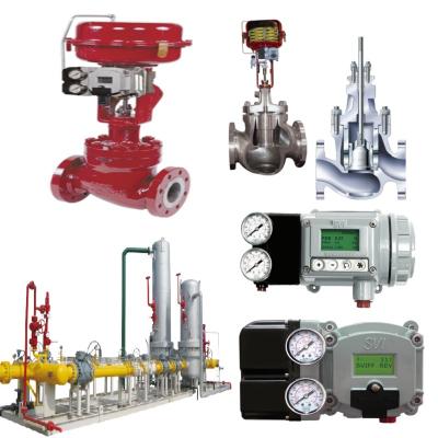 China Masoneilan 41005 Pressure Regulator Flanged Flow Control Valve With SVI-2/SVI-3 Actuators for sale