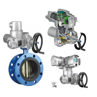 China Stock Supplier Auma Multi-Turn Valve Actuator SA 07.2 SA07.6 SA10.2 SA14.2 SA16.2 SA 14.6 Electric Actuators With Chinese Control Valves for sale