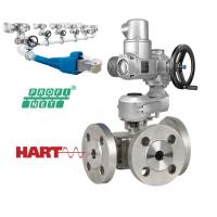China Carbon Steel Body Materials Electric Valve Actuator SA07.2 SA07.6 SA14.2 SA10.2 SA16.2 With AM Controller And GST Gearbox With Chinese Ball Valve for sale