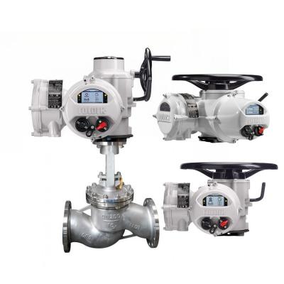 China Stock Supplier Electric Actuator Gate Stop Valve and Smart Intelligent Multi-turn Electric Actuators Price for Petrochemicals for sale