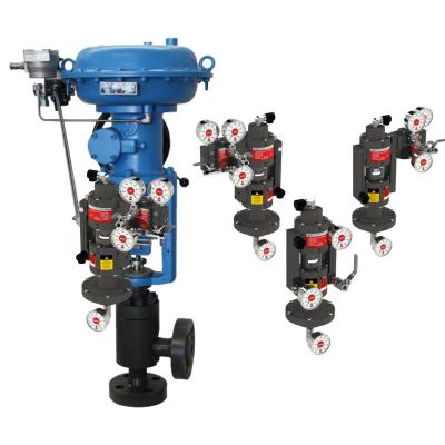 China Natural Gas Pneumatic Flow Control Valve VRG VGP-100 Valve Gas Positioner Valve Controller for Natural Gas Industry for sale