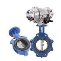 China Electric Control Valves with Keystone Butterfly Valve F990/F920 with Rotork Electric Actuator IQ3 for sale