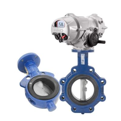 China Electric Control Valves with Keystone Butterfly Valve F990/F920 with Rotork Electric Actuator IQ3 for sale