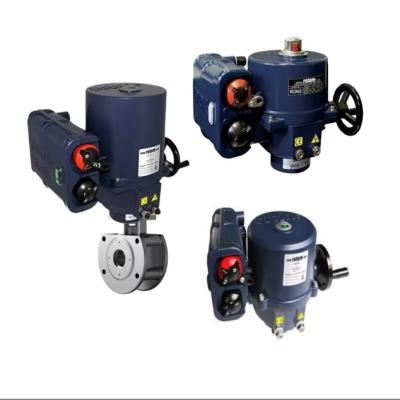 China Chinese Brand Control Valve Ball Valve With Rotork ROM Part-turn Direct Drive Electric Actuators With Local Controls for sale