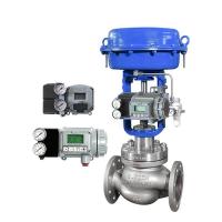 China Masoneilan SVI1000 SVI2 SVI3 Intelligent Valve Positioner And China Plunger Type Single Seat Pneumatic Control Valves for sale