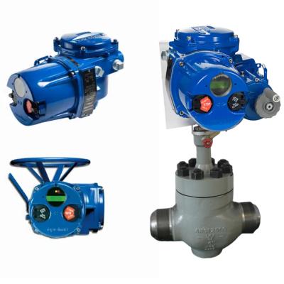China Chinese Electric Air Pressure Flow Control Valve Factory Customized Flowserve Limitoque MX QX Smart Electric Valve Actuator for sale