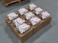 China Chinese Grey Water Angle Control Valves With Flowserver USA Logix 3200 MD Pneumatic Digital Valve Positioner for sale