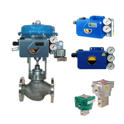 China Chinese Quick Exchange Single Seated Control Valve with FOXBORO SRD991 Valve Postitioner with Asco Solenoid Valve for sale