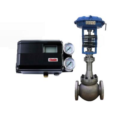 China High-Precision Tissin TS700 Smart Positioner with Chinese Valve for Industrial Applications for sale