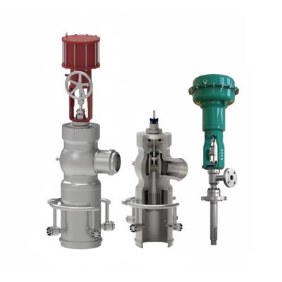 China Natural Gas Pressure Reducing Station Module PRV Steam Desuperheating and Pressure Reducing Valve Customized for sale