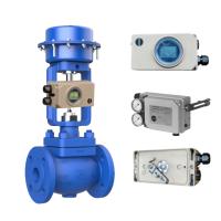China Light Bule Pneumatic Control Ball Valve Spirax Sarco Valve And Samson 3730-3/4763/3725 Control Valve Positioner for sale