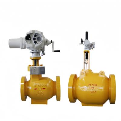 China Customized Electric Stainless Steel Axial Flow Valve Industrial Electric Control Valve for sale