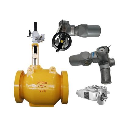 China Electric Axial Flow Valve Control Valve Customized AUMA GS Part Turn Gearboxes SAEx Series Multi Turn Valve Actuators for sale