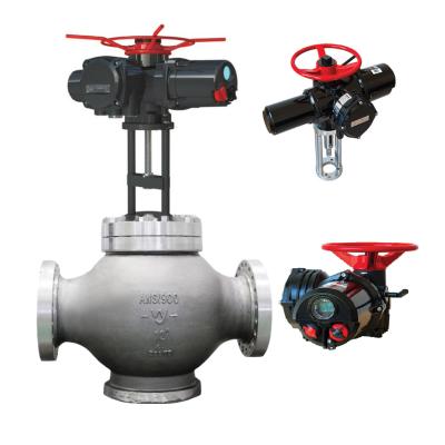 China Peckmony PWMON Electric Control Valve for Water Treatment and Oil & Gas for sale