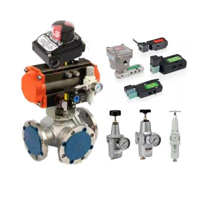 China Three-Way Control Valve with HART Communication 20-100 Psi for sale