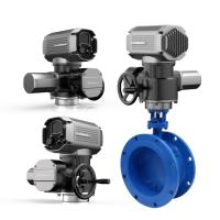 China China Electric Butterfly Valve Factory Customized FFC EFX-Q Quarter Turn Electric Valve Actuator Control Valve Price for sale