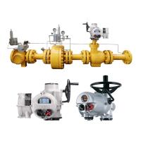 China Rotork Electric Valve Actuators IQ IQT Multi-Turn Part-Turn Valve Actuators Flow Control China Natural Gas Regulator Skid for sale