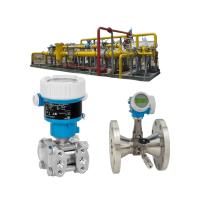 China Flow control valve assembly with Endress+Hauser Proline Prowirl R 200 vortex flowmeter and Deltabar PMD55B pressure transmitter. for sale