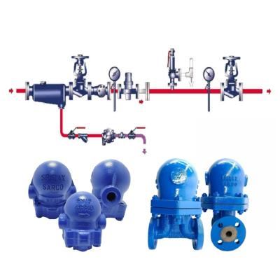 China SPIRAX SARCO FT14 FT43 FT44 Ball Valve Industrial Float Steam Trap for Heat Exchanger for sale