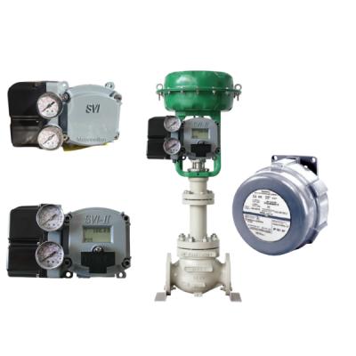 China Size DN50 Spirax Sarco Pneumatic Control Valve KE73 and Masoneilan Valve Positioner SVI2/SVI3/SVI1000 and Booster Stock for sale