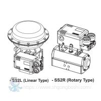 China Customized China Pneumatic Control Valves Power-Genex SS2 SS3 SS5 Double Acting Smart Valve Positioner for sale