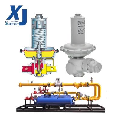 China Medium High Pressure Regulators Commercial Regulator Itron RB1700 RB1800 Series LPG Gas Natural Regulator Valve for sale
