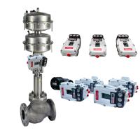 China FLOWSERVE MARK ONE Linear Globe Angle Control Valve Spring Cylinder Valve Pneumatic Actuator for sale