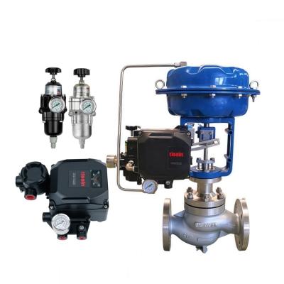 China Tissin TS600 Digital Valve Positioner with HART Communication 145 psi Max Outlet Pressure and IP66 Protection for sale