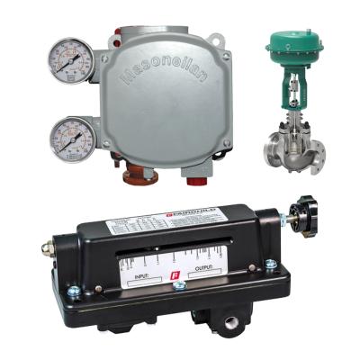 China Rotork Fairchild Type 21 pneumatic relay and Masoneilan SVI1000 series pneumatic positioner, SVI1000/G, 4-20mA/HART communication digital valve positioner. for sale