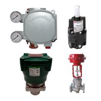 China Masoneilan control valve SVI1000 series valve positioner SVI1000G/IM/SW positioner + Fairchild M25 relay and ASCO solenoid pulse valve NFG353D132 24VDC for sale