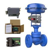 China New and High quality Spirax Sarco KE73 Pneumatic Control Valve and FISHERr Positioner DVC6200 DVC2000 3661 for sale