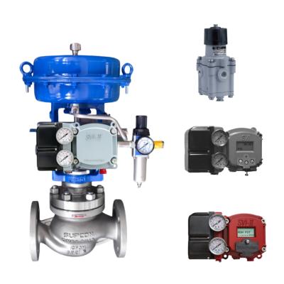 China New and High Quality Pneumatic Control Valve Masoneilan Positioner SVI2 4700E Pneumatic Controller and ASCO Solenoid Valve for sale