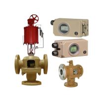 China Samson 3730 3730-3 3730-5 Electro Pneumatic Valve Positioners Amot Thermostatic 3 Way 2 Way Temperature Control Valves for sale