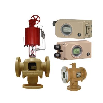 China Samson 3730 3730-3 3730-5 Electro Pneumatic Valve Positioners Amot Thermostatic 3 Way 2 Way Temperature Control Valves for sale