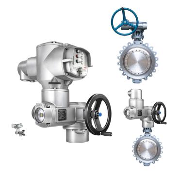 China New High Quality Chinese Ball Valve Butterfly Valve and Auma SQ Series Part-turn Actuators for sale