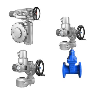 China Chinese Globe Valve Body Control Valve AUMA SA SAR Multi-turn Electric Control Valve Actuators for sale