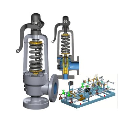 China ASME-certified Safety Relief Valve with High-flow Capability and Balanced Bellows for Industrial Boiler Pressure Protection for sale