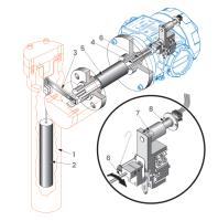 China Masoneilan 12400 Series Digital Level Transmitter Displacer Industrial Level Measurement for sale