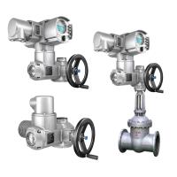 China Chinese Gate Globe Valve Body AUMA SA Multi-turn Electric Control Valve Actuators with AC Actuator Control Unit for sale