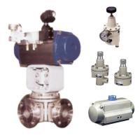 China KOSO 331L 331T 3-Way Ball Valves with 6300RB Pneumatic Actuators Power Petrochemical Control for sale