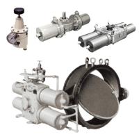 China KOSO 710C Concentric PARA SEAL Valves with 6400RA Pneumatic Cylinder Actuator Power Plant Oil Gas Industrial for sale
